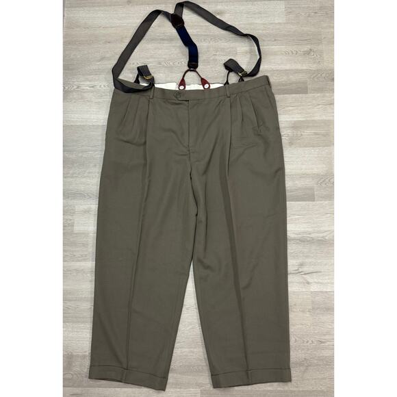 Pronto Uomo | Pants | Pronto Uomo Mens 0wool With Suspenders Dress ...